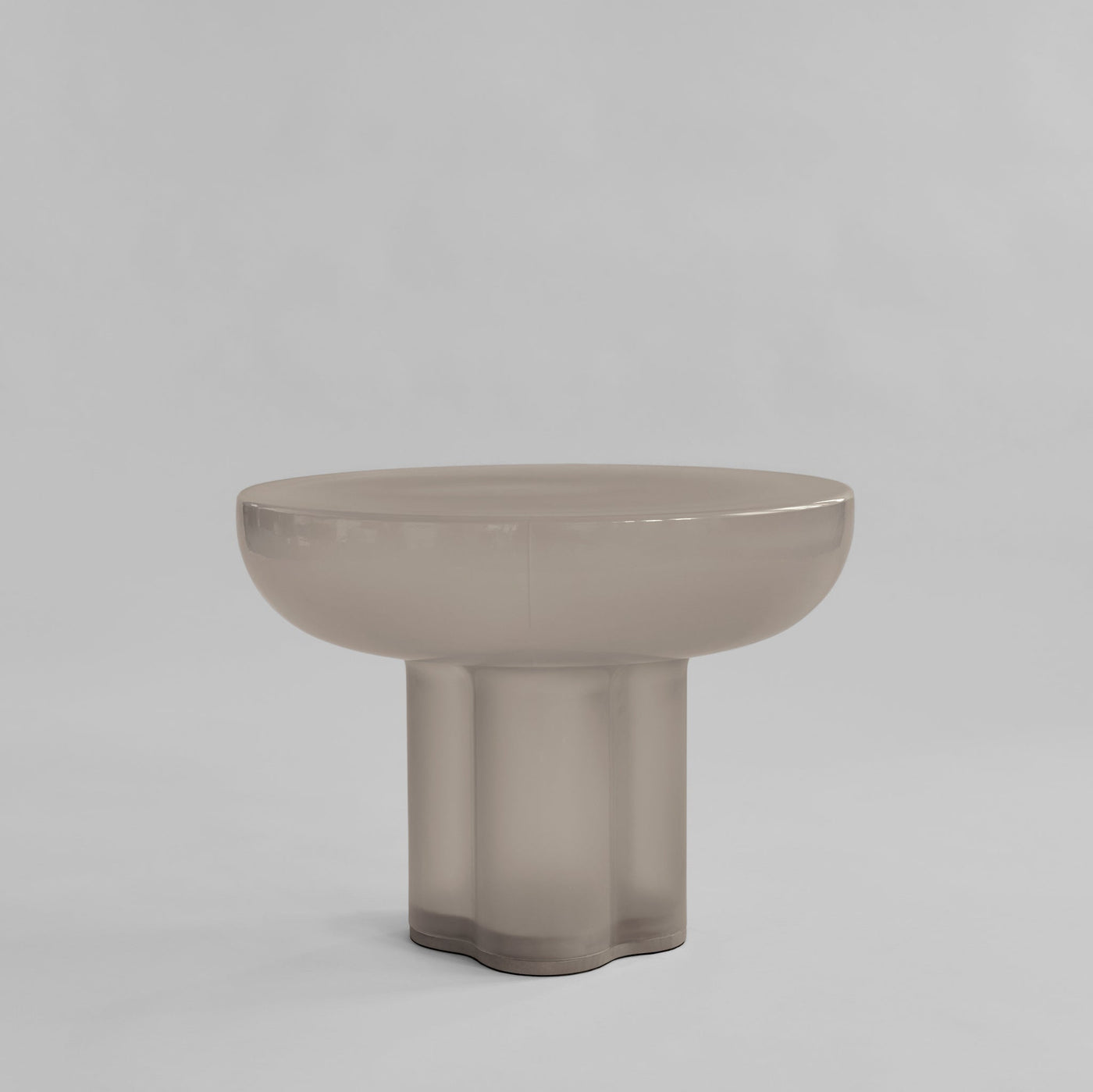Crown Table Glass, Low - Smoked Desert