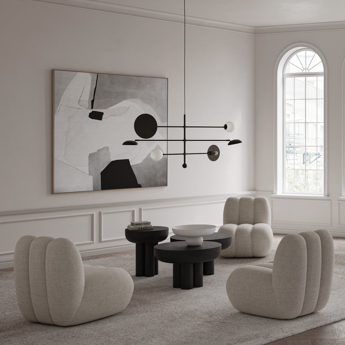 101 Copenhagen - Crown Table, Tall - Coffee