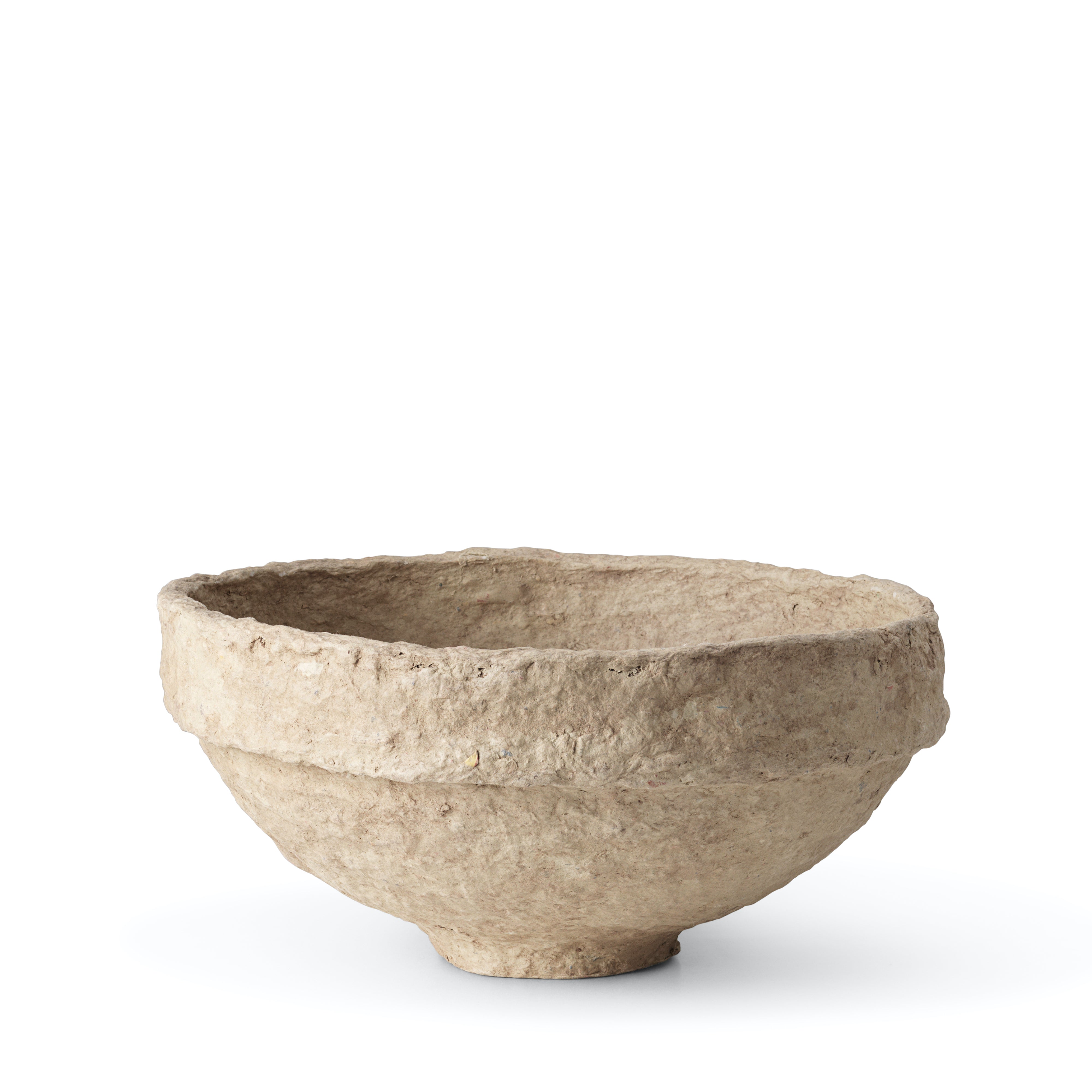 SUSTAIN Sculptural Bowl - large, sand – STUDIO NORDHAVEN