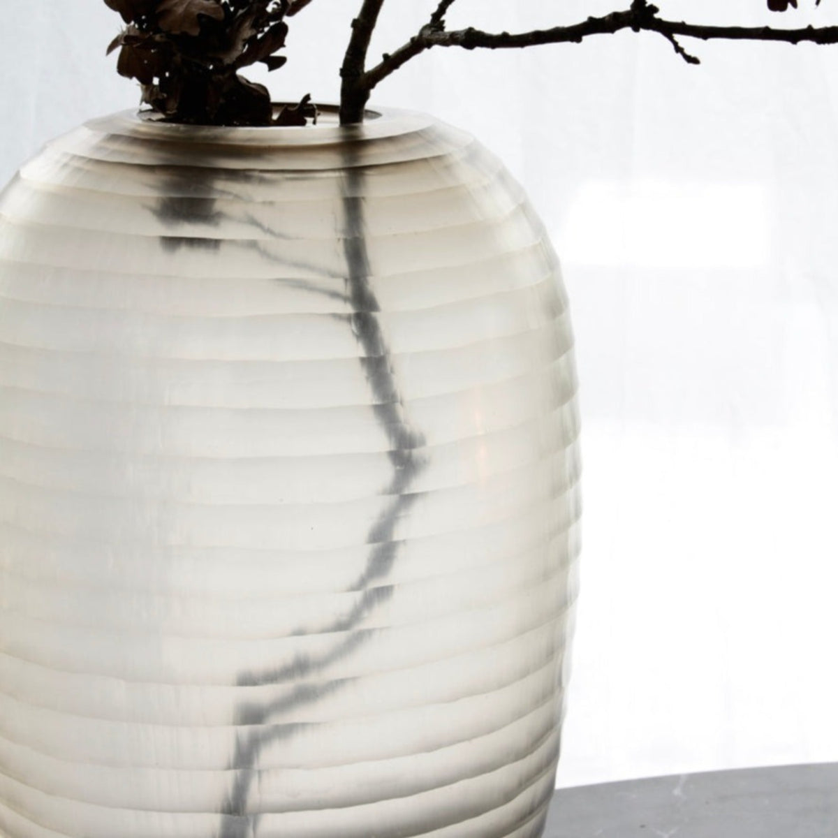 Organic vase 07 - sand