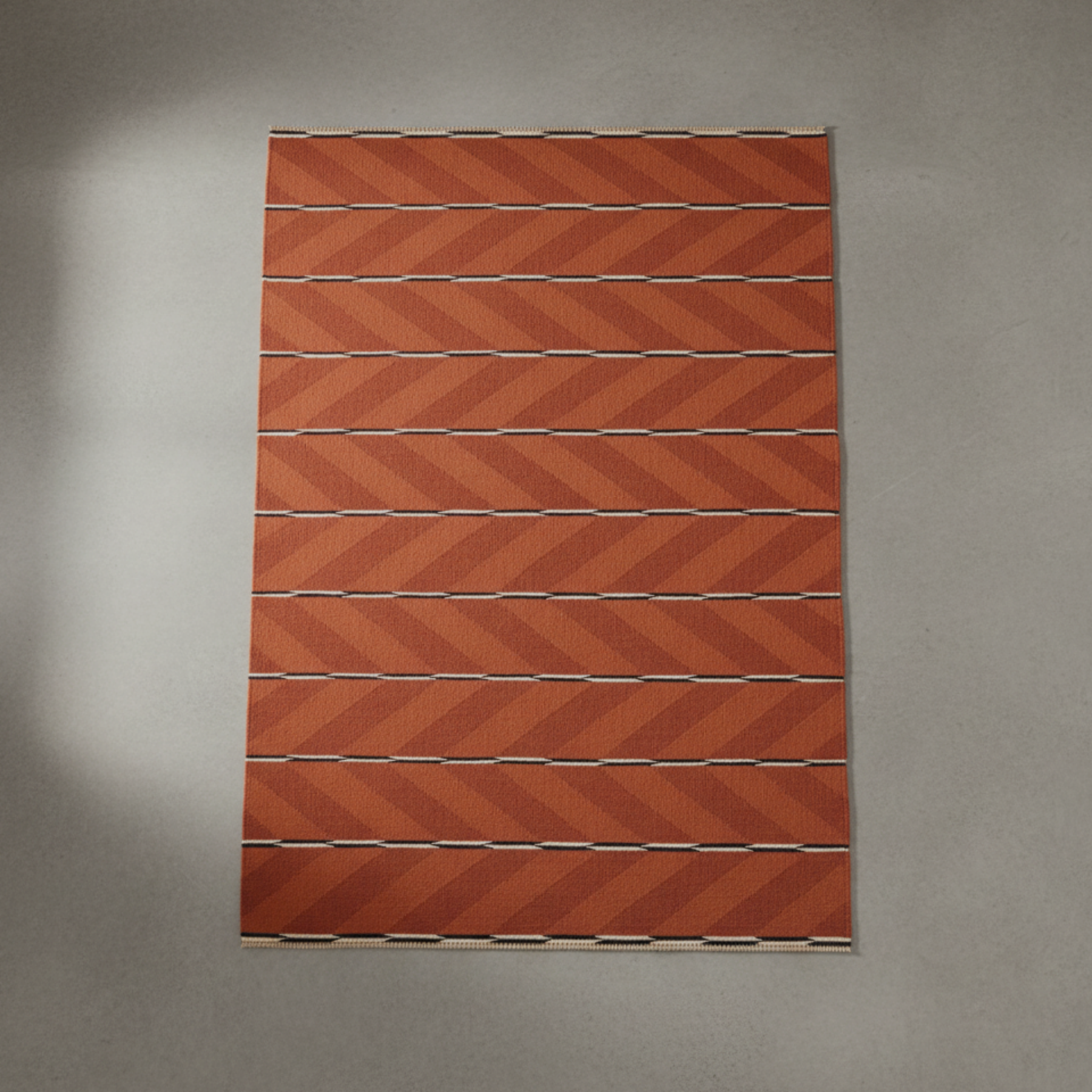 Vibeke Klint Rug VK-6 red/orange 200 x 300 cm